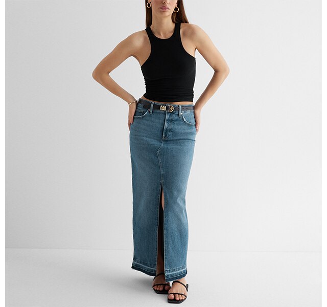 How to Style Denim on Denim - Express